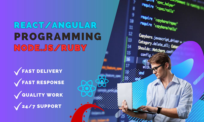 Develop A Reactjs Angular With Nodejs And Mongodb By Cyber Shoots Fiverr