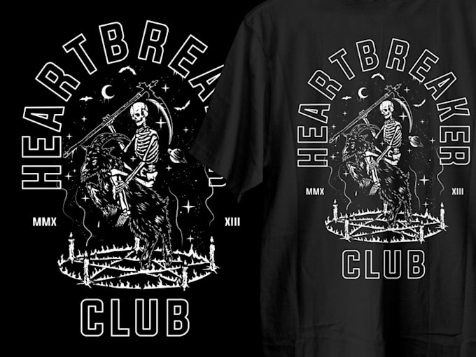 Create dark art tshirt design for your brand or band by Martgraphic ...