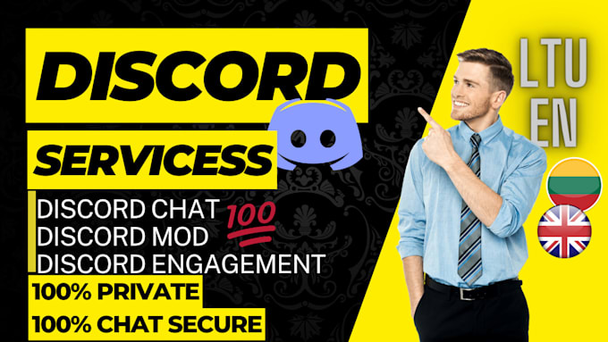 Be your discord moderator and community manager by Rojuspoor | Fiverr