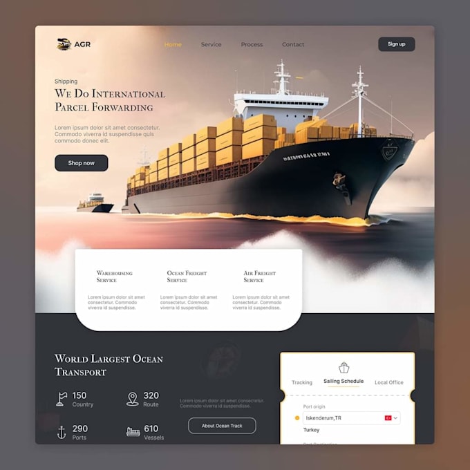 Do modern website ui, mobile app ui, landing page by Saim_planner | Fiverr