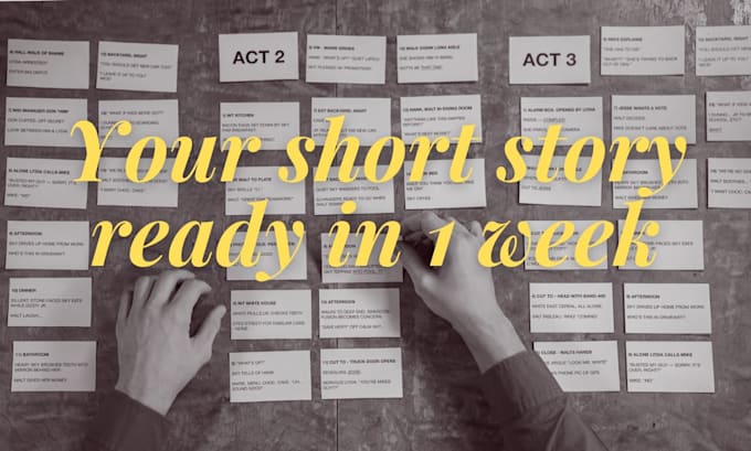 Write a short script for you by Marieponswriter | Fiverr