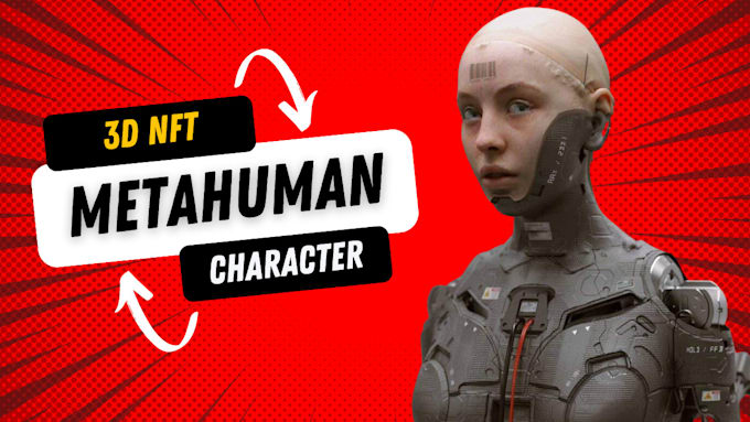 Create 3d metahuman character for you by Zs3dstudio | Fiverr