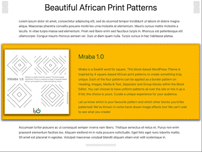 Build a wordpress block based theme for you by Ronny_001 | Fiverr