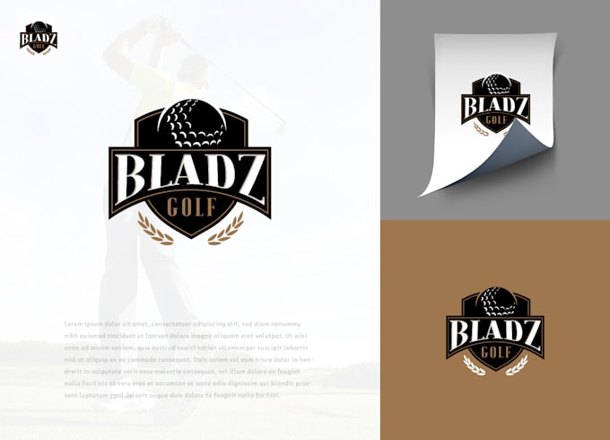 Create professional emblem logo design with creative mockup by Tk ...