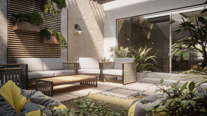 Create realistic 3d exterior render by Hossameh | Fiverr