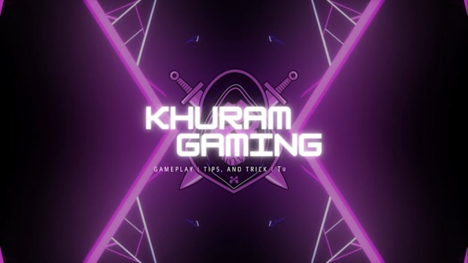 Create a gaming intro for your youtube by Khuramsk | Fiverr