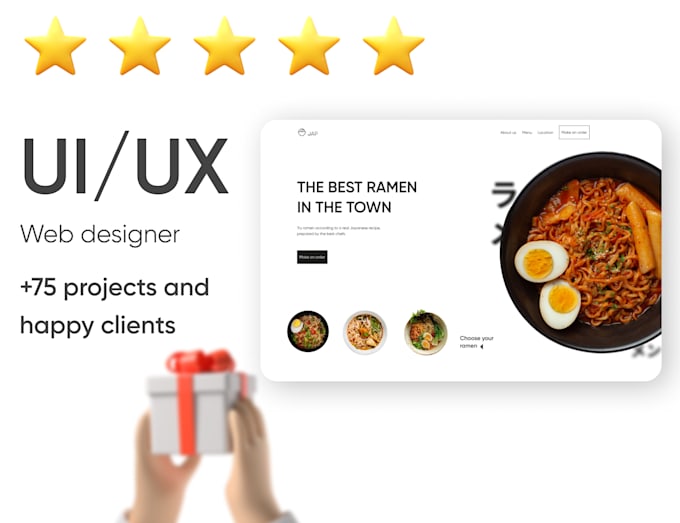 Make wow ui ux design for mobile app, website and more by Elliew711 | Fiverr