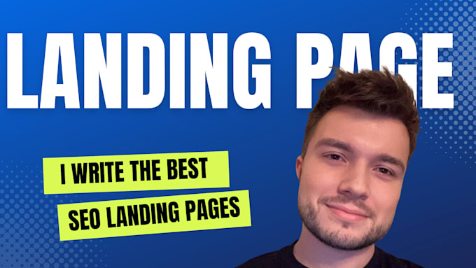 Create a high converting seo landing page by Coltonjmh | Fiverr