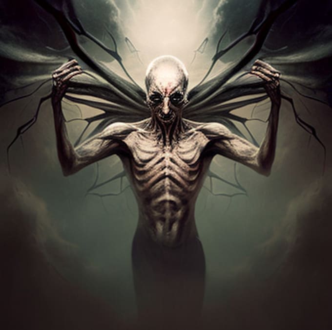 Make a fantasy horror character illustration for you by Falerpillar ...