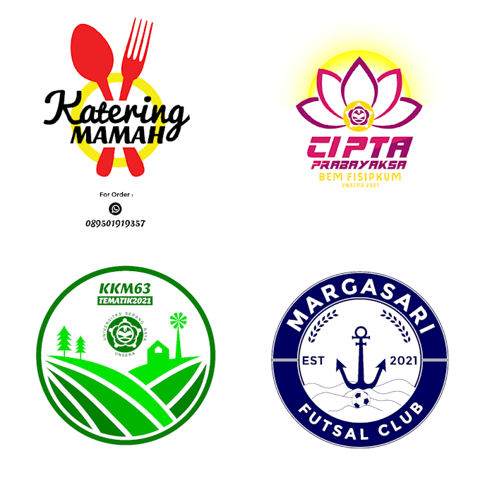 Do emblem logo type by Catorzestudio | Fiverr