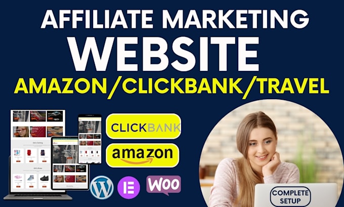 Create autopilot amazon affiliate website, clickbank affiliate ...