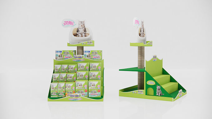 Design a posm product display by Izzaabel | Fiverr