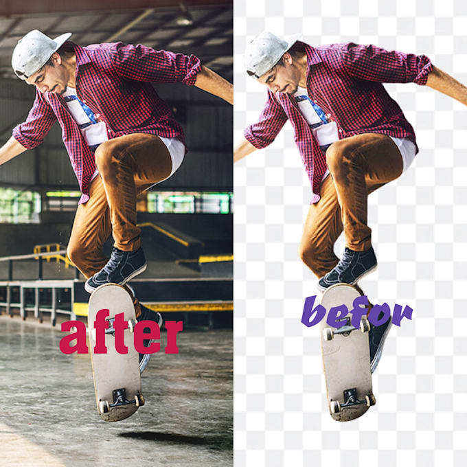 Professional background removal design editing by Khansejan | Fiverr