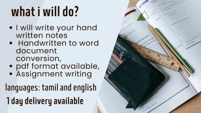 Convert your handwritten notes to word document by Rifayafathima | Fiverr Convert your handwritten notes to word document by Rifayafathima | Fiverr