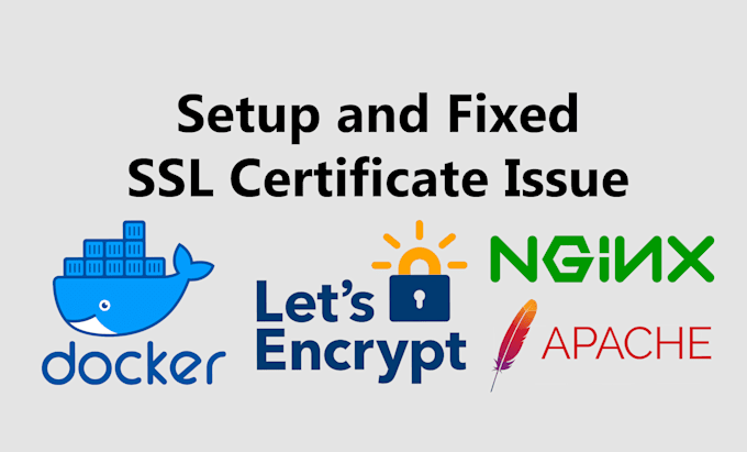 Setup And Fix The Ssl Issues For The Docker Container By Himeliub Fiverr