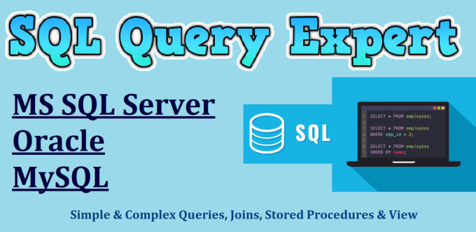 Write complex and simple queries by Pykpatel67 | Fiverr