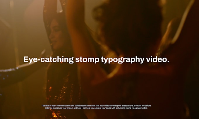 Create stomp typography video with engaging effects by Lexip_studio ...