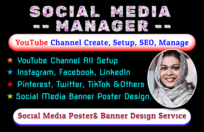 Do social media account setup, poster and banner design by Shampa_354 ...