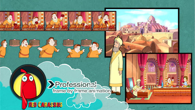 Create a professional frame by frame animation by Red_carassius | Fiverr
