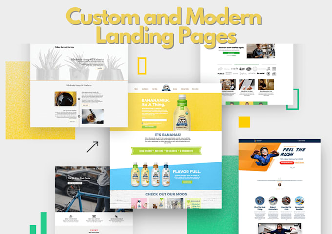 Create modern landing page design by Andyguler | Fiverr Create modern landing page design by Andyguler | Fiverr