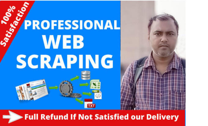 Web scraping, data mining, extraction and data collection by Matibarrahman | Fiverr