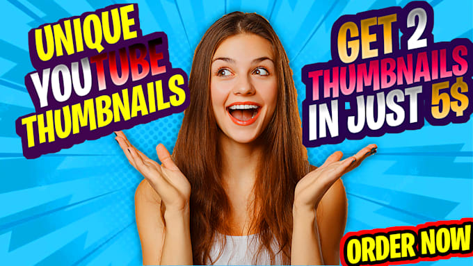 Design views boosting unique and attractive youtube thumbnails by ...