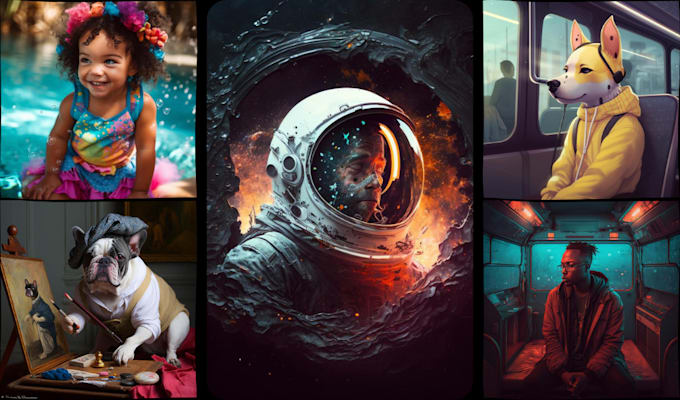 Create realistic, digital, 3d, cartoon and anime arts using midjourney ...