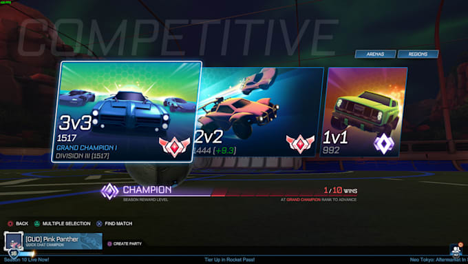 Help you rank up in rocket league by Whatamiadoctor | Fiverr