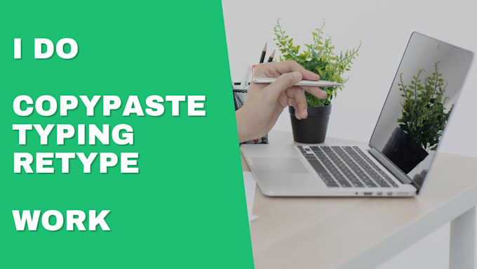 Do data entry, copy paste, typing and ms word tasks by Itshaider | Fiverr