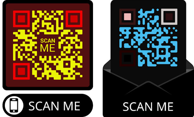 Create custom qr code by Taicom | Fiverr