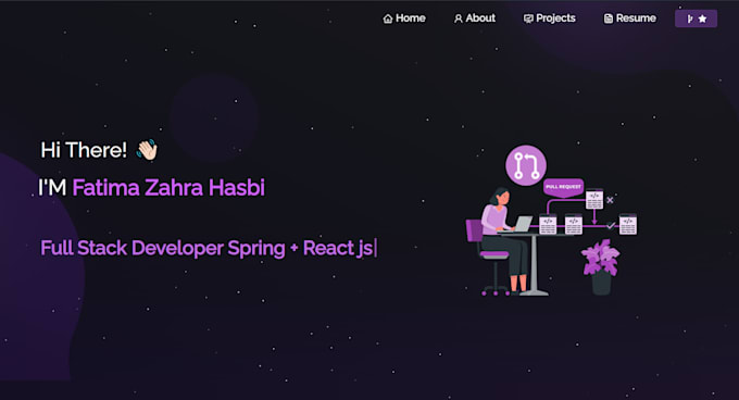 Build a responsive personal portfolio website in react js by ...