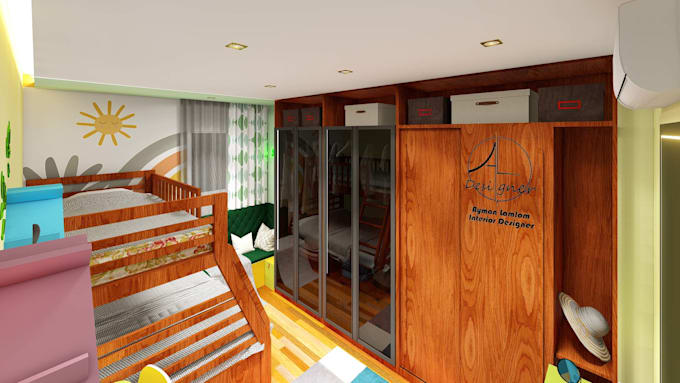 Interior design your room by Aymanlamlom | Fiverr