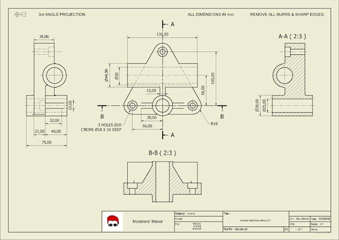 Create a 3d model to fit your design specifications by Eng_model | Fiverr
