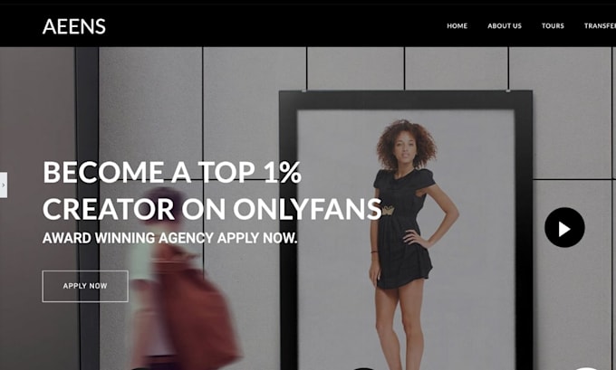 Design onlyfans website, onlyfans agency website by Haykay_dev | Fiverr