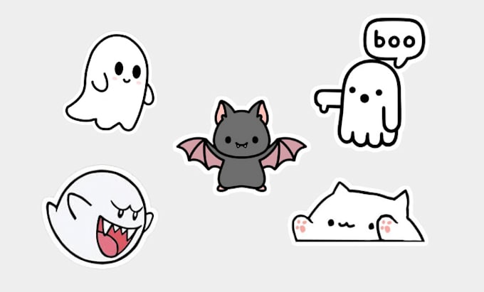 Design a cute simple stickers by Siyoo0 | Fiverr