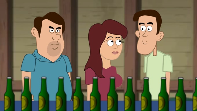 Create 2d Character And Make Great Cartoon Animation By Toonman Fiverr