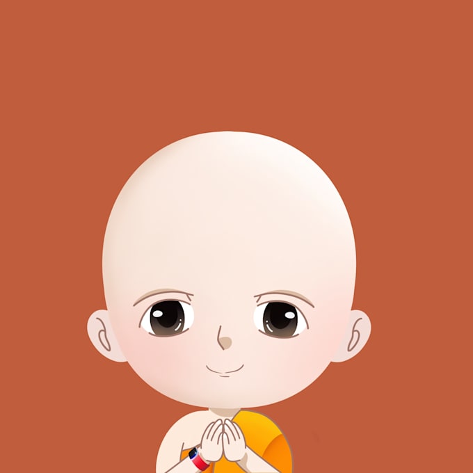 Chibi character thai boy by Carrotcps | Fiverr