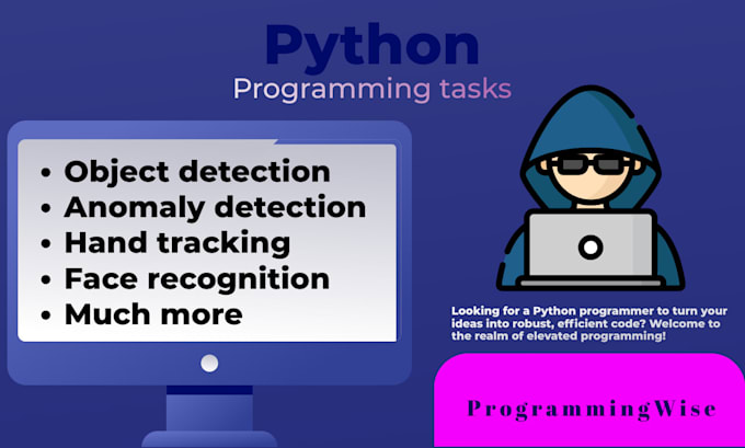 Do your python computer vision projects by Programmingwise | Fiverr