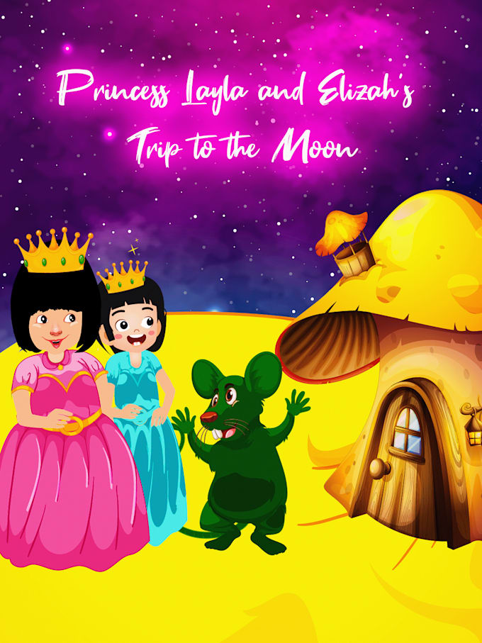 Do amazing children book illustration with 20 revisions by Yousaf9022 ...