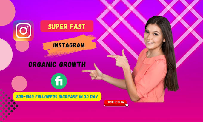Do super fast organic instagram growth by Sayemhasan77 | Fiverr