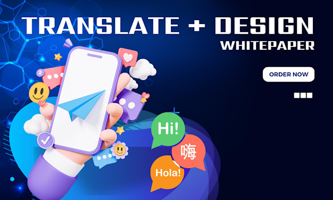 Do professional whitepaper translation and design by Brandonyuen98 | Fiverr