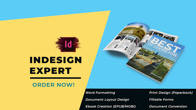 Do adobe indesign expert work by Jamalnasir97 | Fiverr