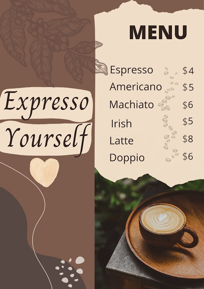 Create professional restaurant menu card designs by Dua_siddiqui | Fiverr