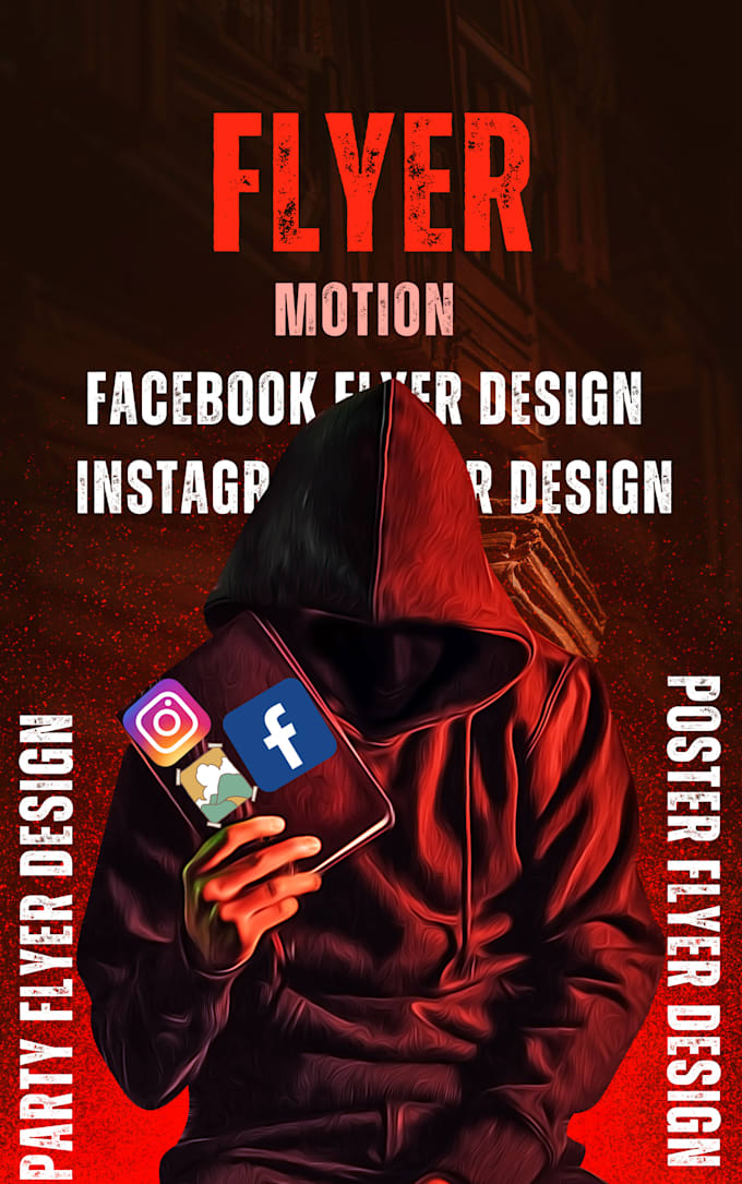 Create motion flyer for your instagram and facebook by Designer3318 ...