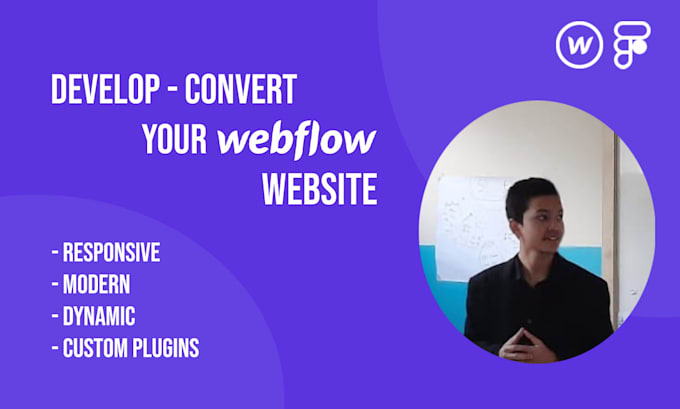 Convert and develop your professional webflow website by Abr_media | Fiverr