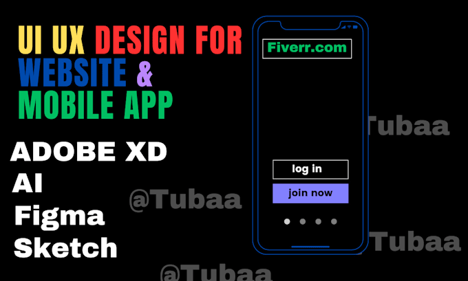 Create catchy ui ux design for website and mobile app by Tubaa_2208 ...