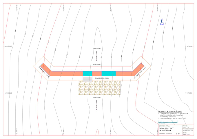 Do local dam, spillway, coanda screen detail drawings by Khattak ...