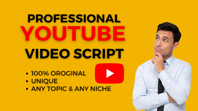 Write viral youtube video, tiktok video, script writing by H1arry | Fiverr