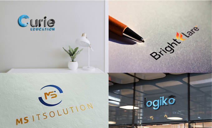 Do modern and professional minimalist logo design by Knhima | Fiverr