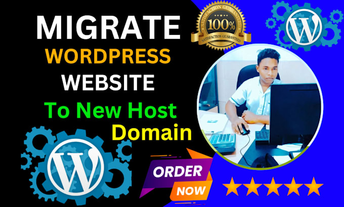Migrate wordpress website or move to new hosting or domain by Wphalim71 | Fiverr